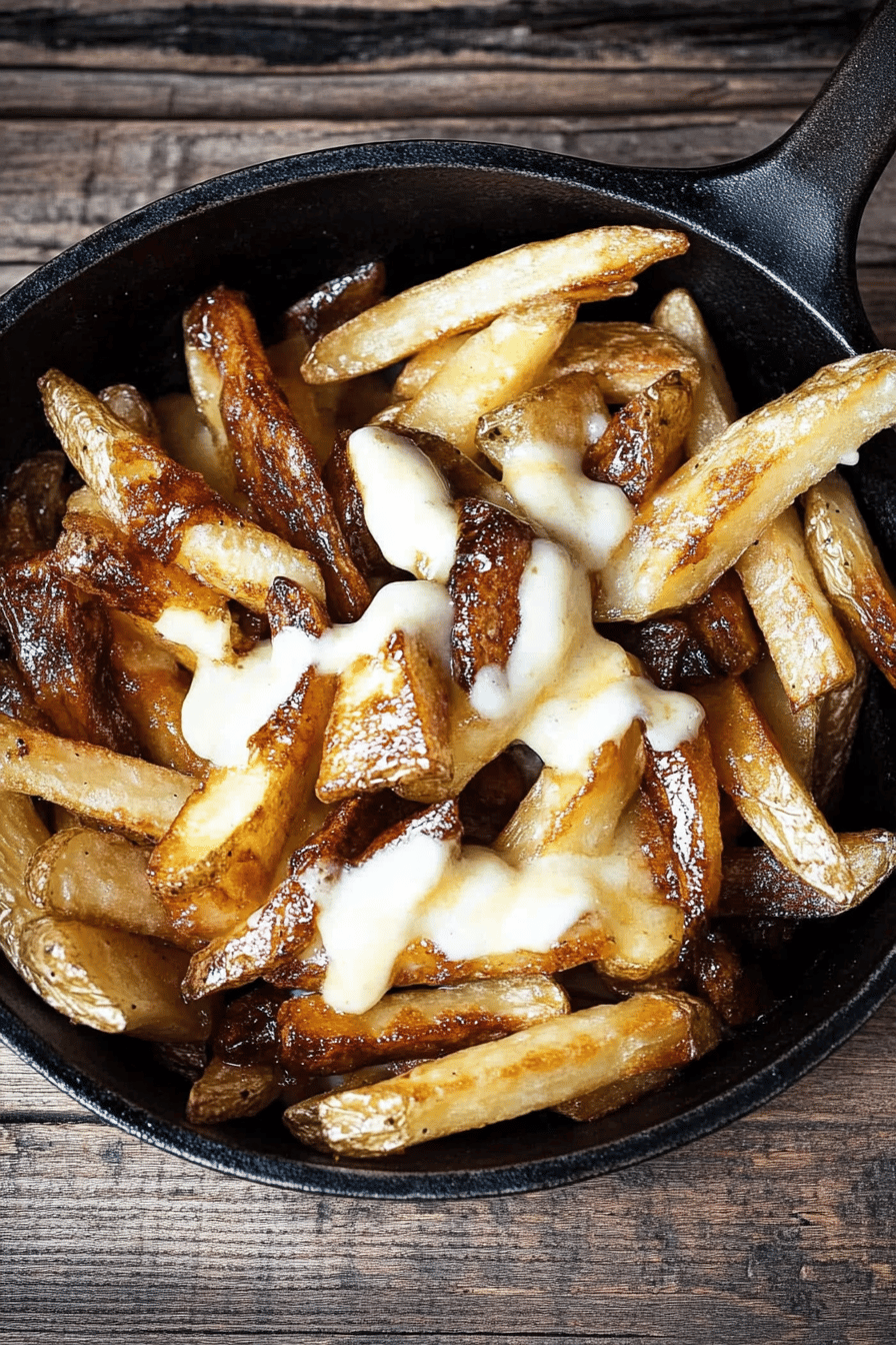 Authentic Canadian Poutine Recipe for Crispy Fries – spoonsway.com