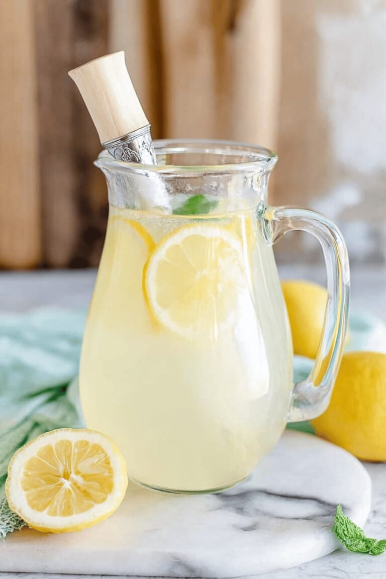 Perfectly Sweet Homemade Lemonade Recipe - spoonsway.com