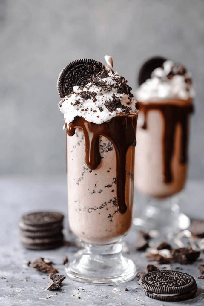 Creamy Oreo Milkshake Dessert Favorite - spoonsway.com
