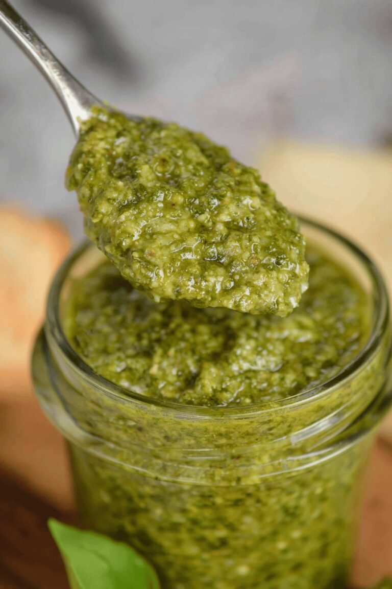 Easy Homemade Pesto Recipe for Any Dish - spoonsway.com