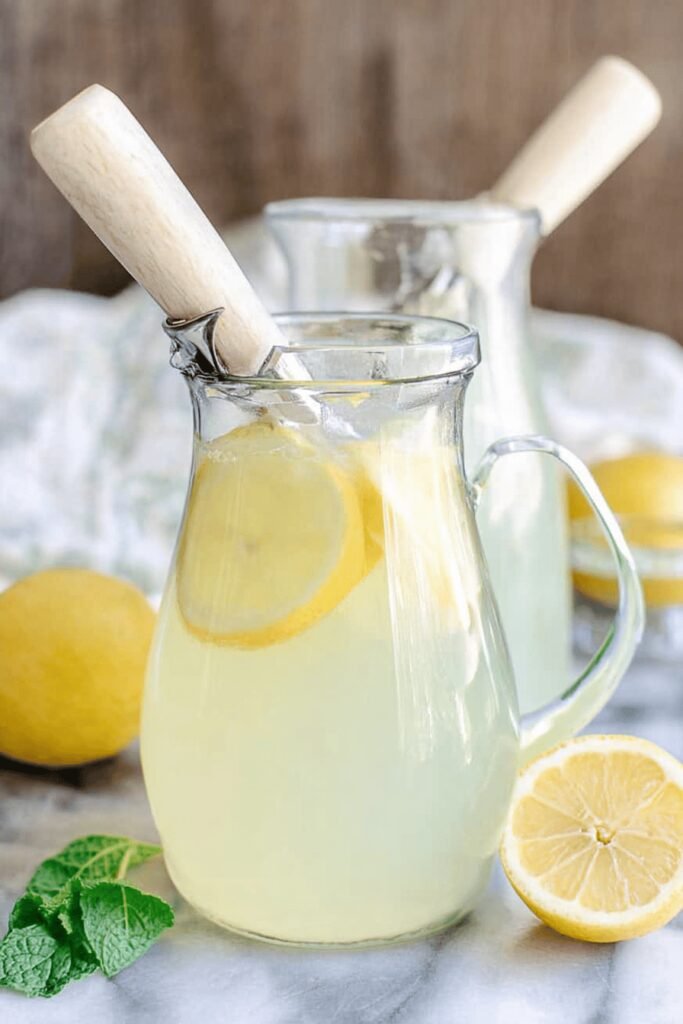 Perfectly Sweet Homemade Lemonade Recipe - spoonsway.com