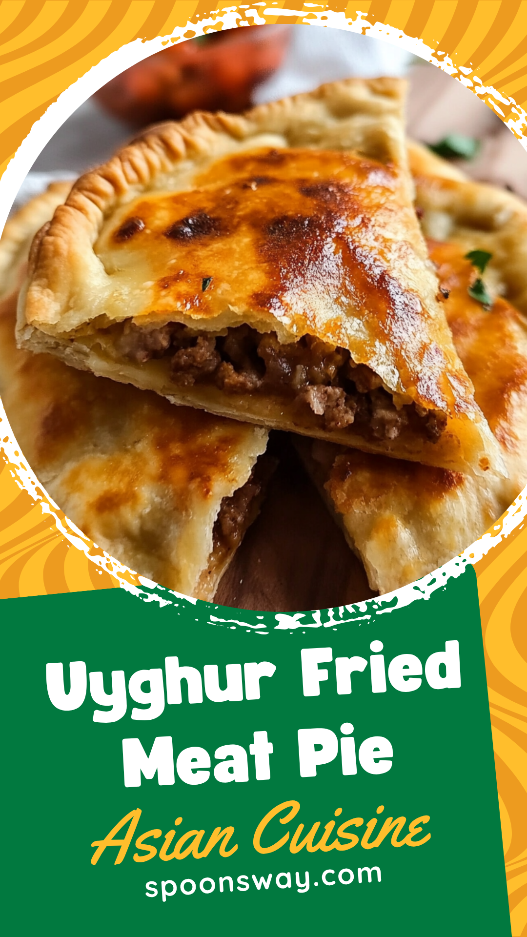Gosh Naan – Crispy Uyghur Fried Lamb Pie Recipe - spoonsway.com