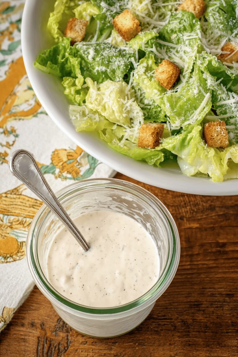 Creamy Caesar Dressing Elevates Salads and Dips - spoonsway.com