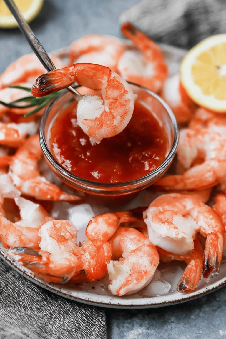 Quick 3-Ingredient Shrimp Cocktail Sauce - spoonsway.com