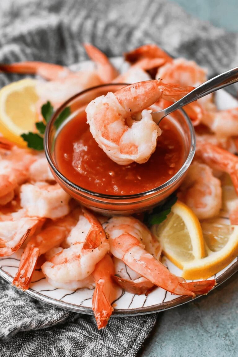 Quick 3-Ingredient Shrimp Cocktail Sauce - spoonsway.com
