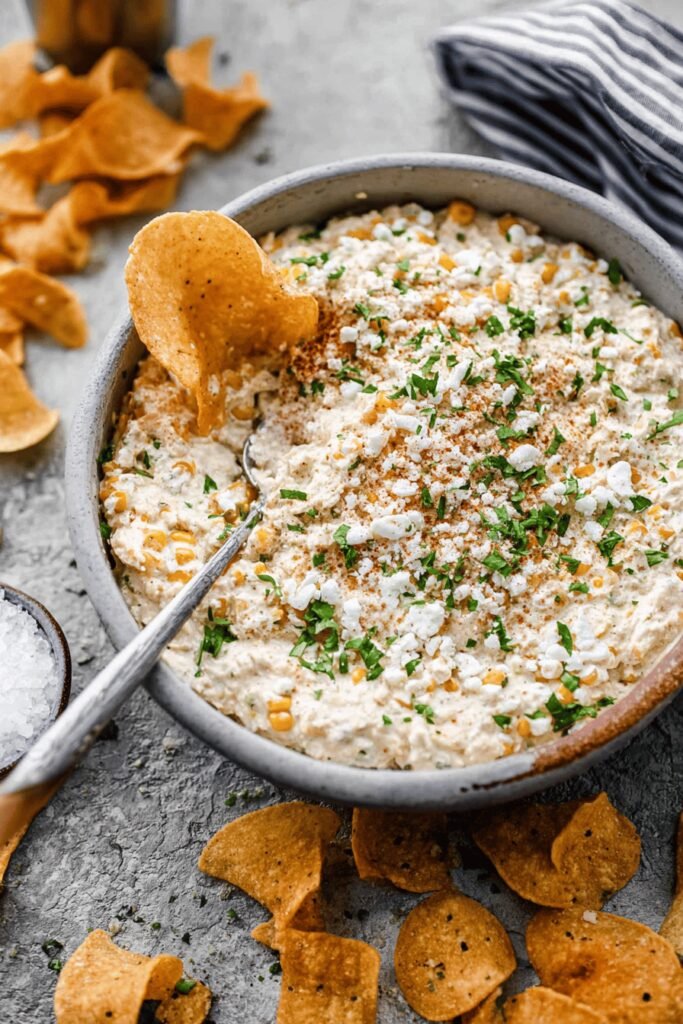 Quick Mexican Street Corn Dip in 15 Minutes - spoonsway.com