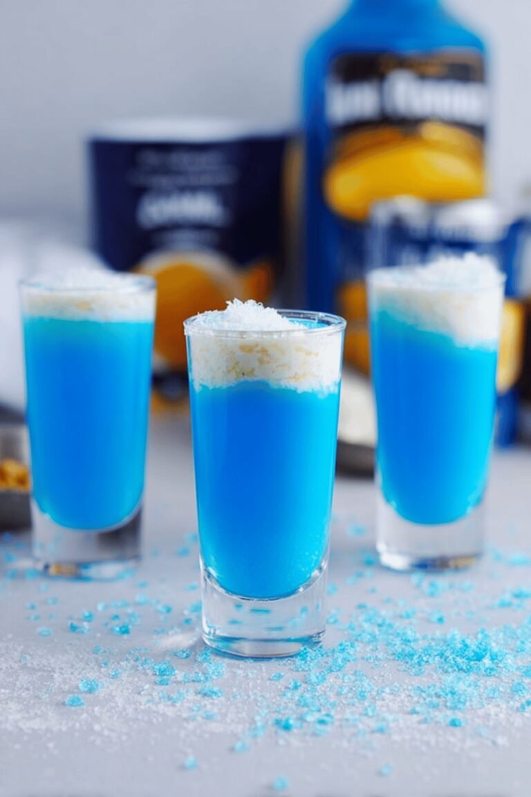 Tropical Jack Frost Coconut Party Shots - spoonsway.com
