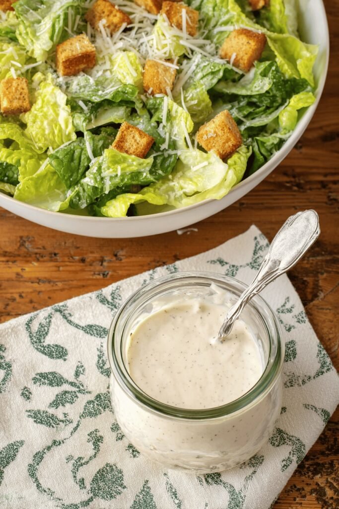 Creamy Caesar Dressing Elevates Salads and Dips - spoonsway.com