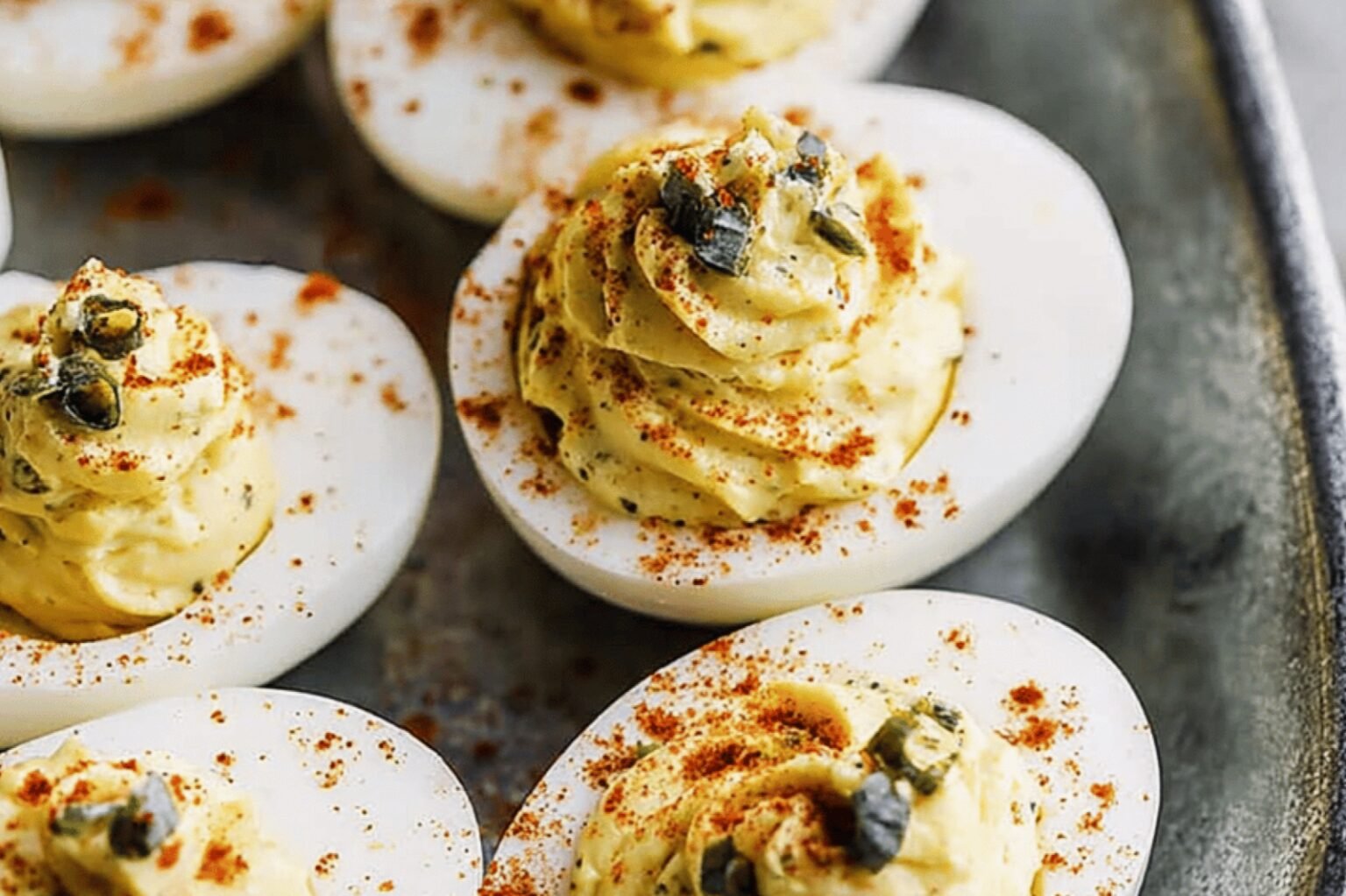 Classic Deviled Eggs with Pickle Relish Recipe – spoonsway.com