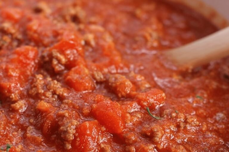 Grandma Barb's Quick Flavorful Spaghetti Sauce - spoonsway.com