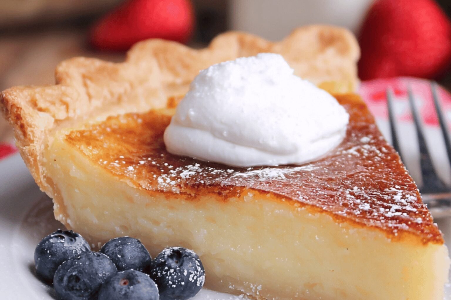 Southern-Style Creamy Buttermilk Custard Pie - spoonsway.com
