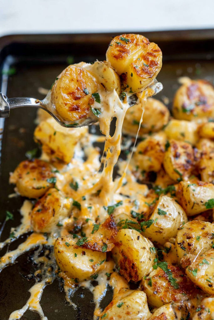 Cheesy Ranch Potatoes Recipe WonkyWonderful - spoonsway.com