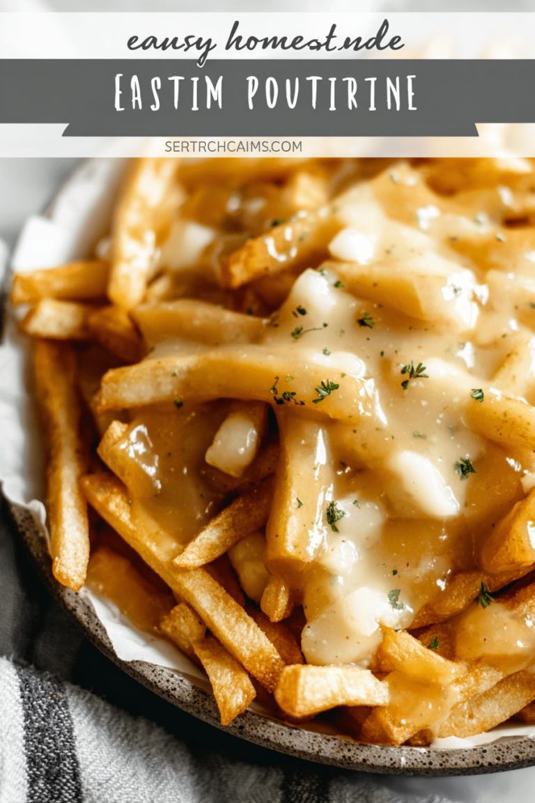 Easy Homemade Poutine Recipe at Home - spoonsway.com