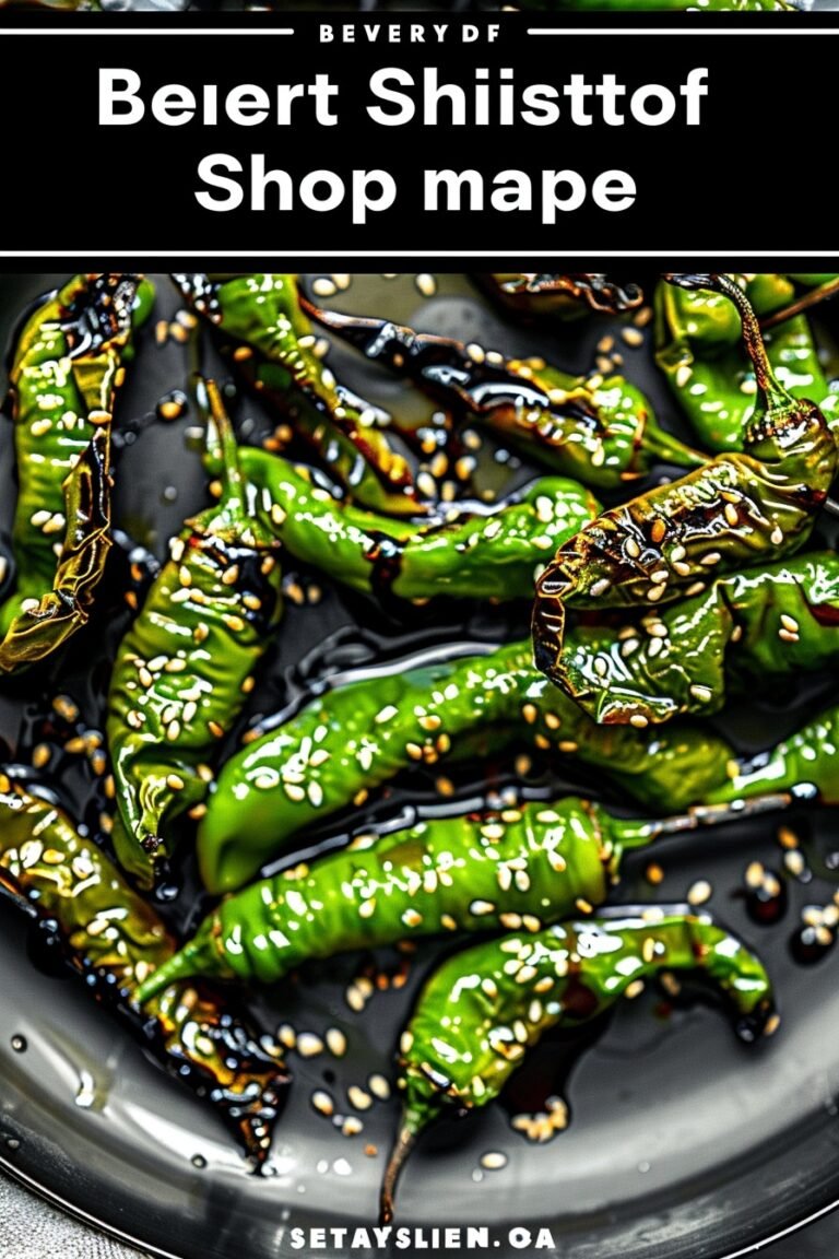 Blistered Shishito Peppers Sweet Savory Appetizer – spoonsway.com