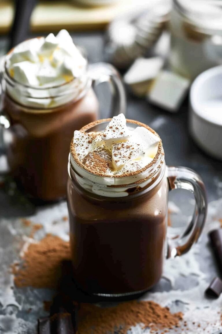 Creamy Homemade Hot Cocoa Recipe - spoonsway.com
