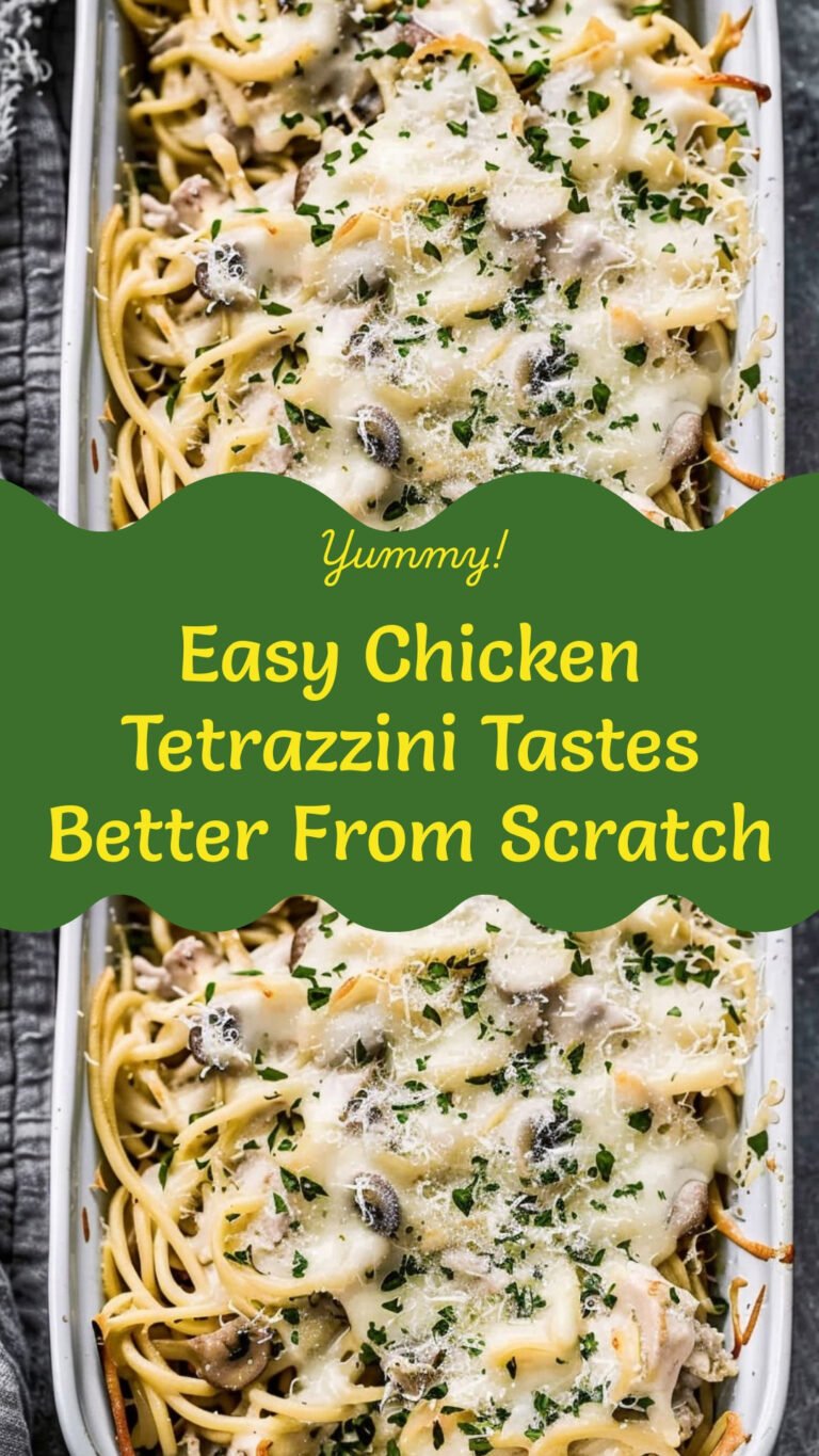 Easy Chicken Tetrazzini Tastes Better From Scratch - spoonsway.com