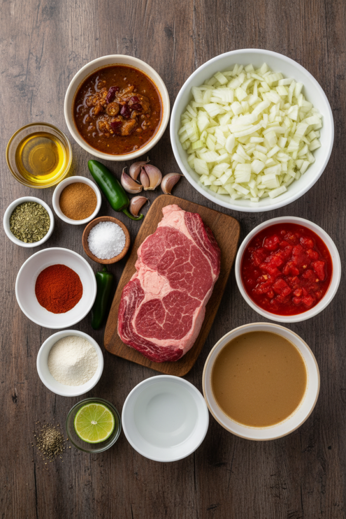 Authentic Texas Chili Recipe for Real Chili - spoonsway.com