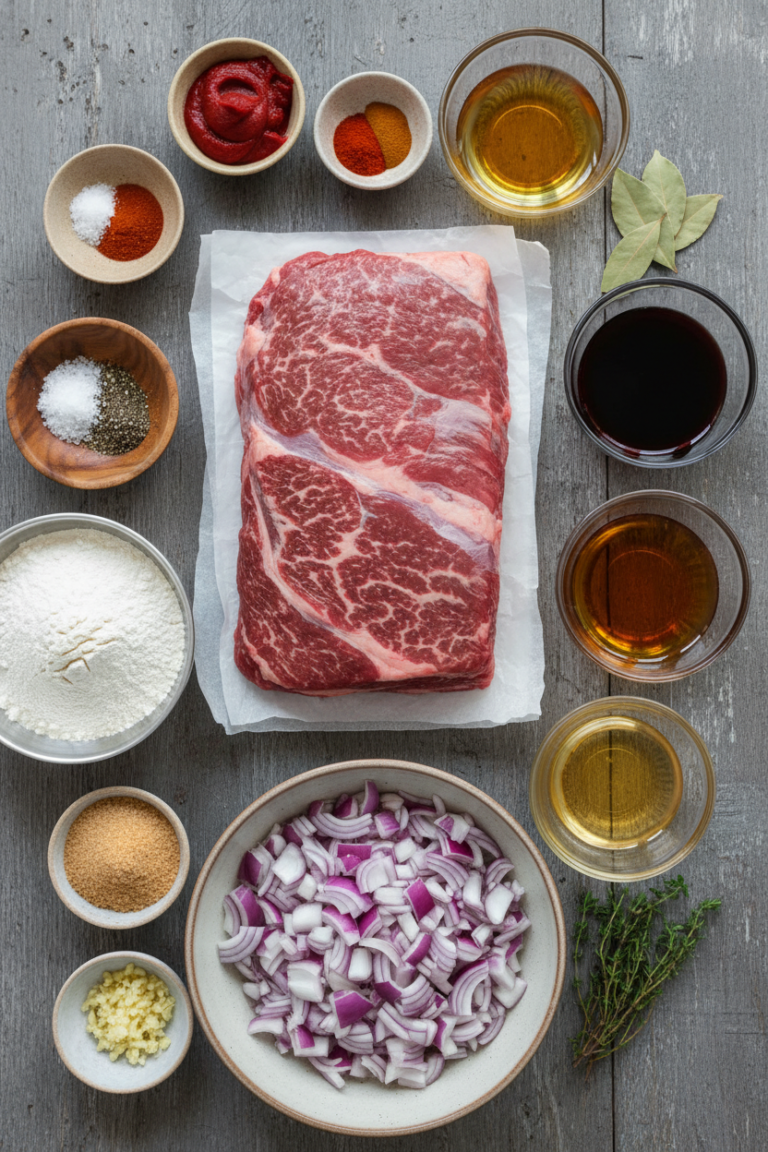 Tender Onion Braised Beef Brisket - spoonsway.com